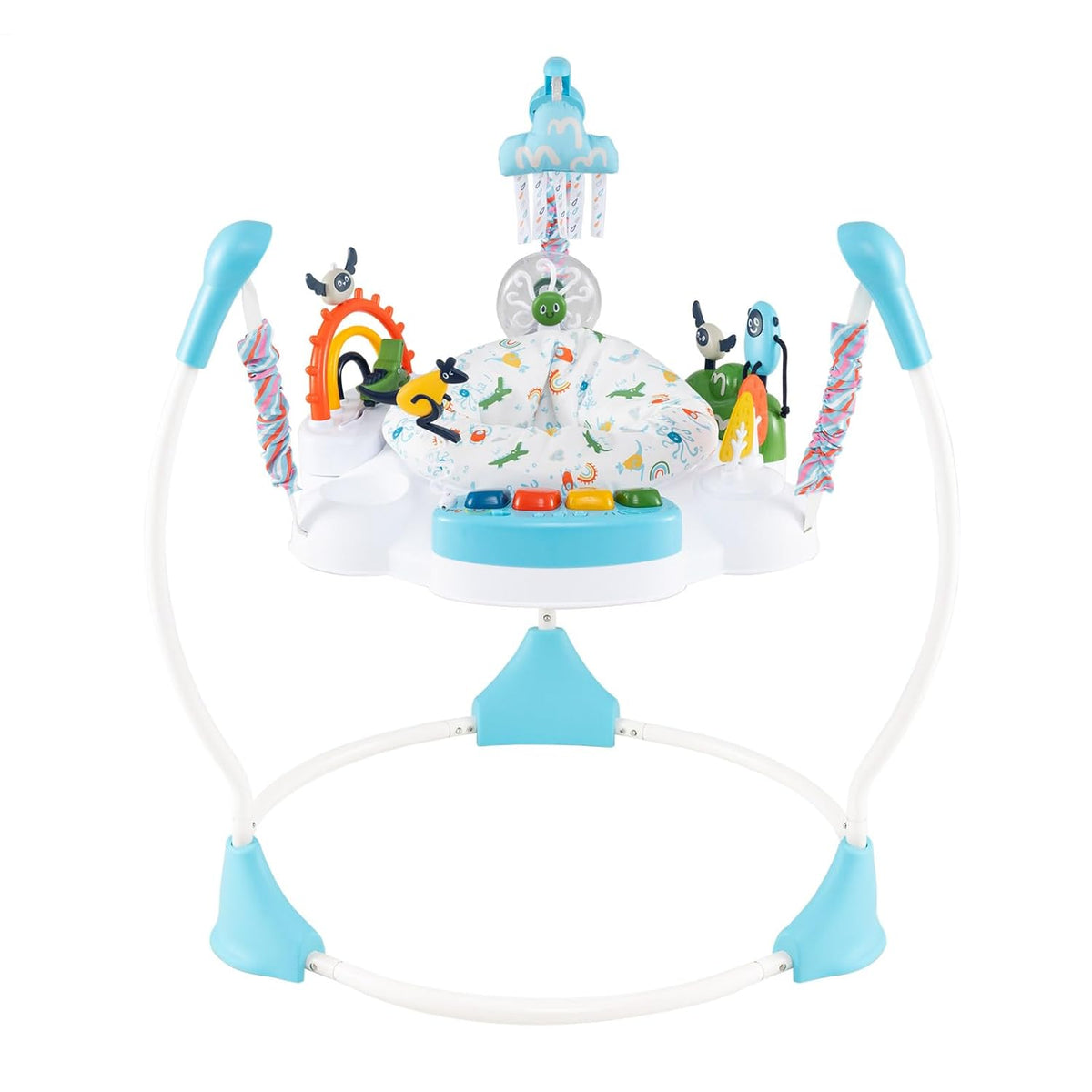 INFANS Baby Activity Center Jumper with Music, Light, Interactive Toys ...