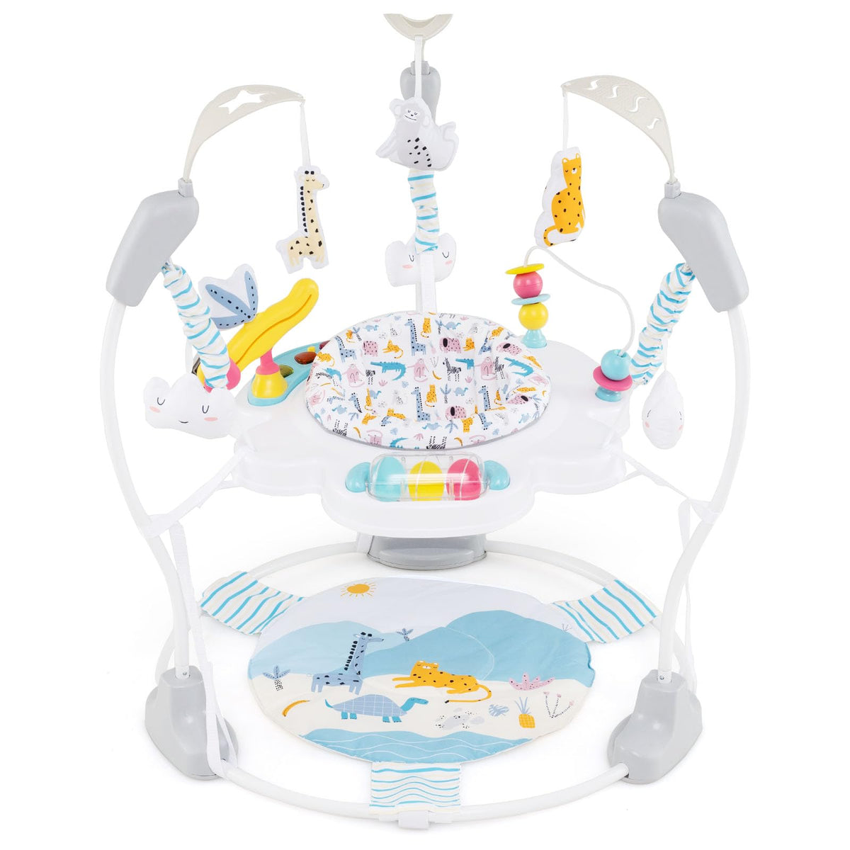 INFANS Baby Activity Center, 3 in 1 Play Center Jumpers and Bouncers w ...